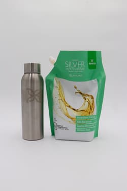 Elementa Oral Care - Mouth Rinse Pouch + Empty Stainless Steel Refill ...