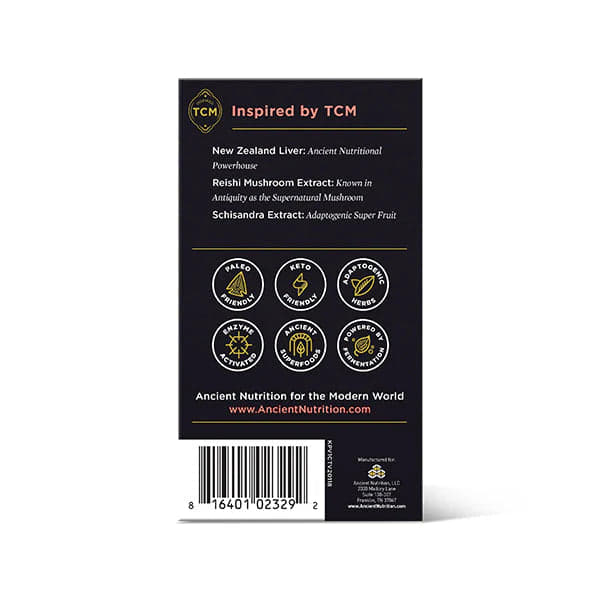 Ancient Nutrients Vitamin B Complex - Organic Whole Food B Vitamins