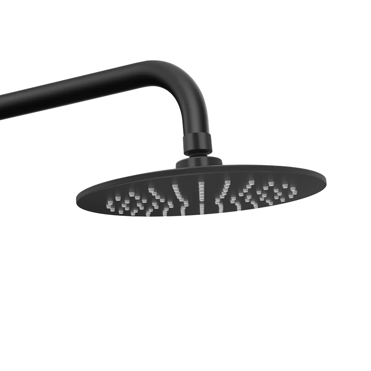 Aquarius 8-in Rain Showerhead Shower System with Pivoting Shower Arm ...