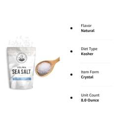 AVA JANE'S KITCHEN - Colima Sea Salt Unrefined Hand Harvested - 100% ...