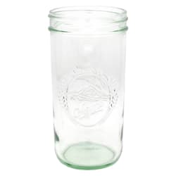 Mason Jar Azure Standard 24oz Wide Mouth Pint & Half Mason Jar Durable ...