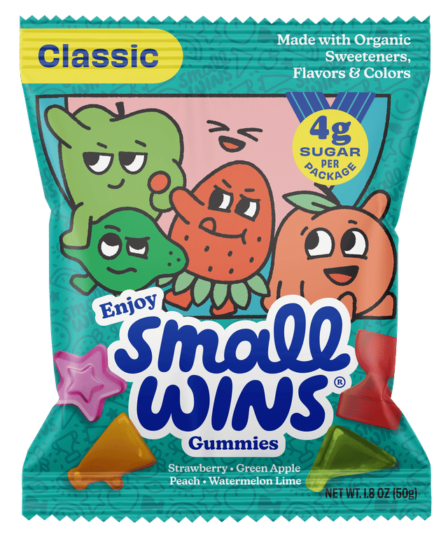 Classic Gummies Sports Pack 12 Ct - Vegan, Non-GMO Gummy Candy with ...