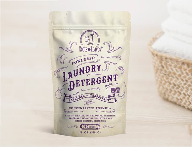 Clean Powdered Laundry Detergent - Natural, Non-Toxic Laundry Powder ...