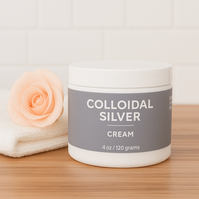 Taylor Made Organics Colloidal Silver Organic Cream 150 ppm Silver ...