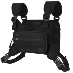 Compact Running Chest Pack, Black