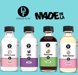 Dolce Flav Flavor Extract Bundle - Cotton Candy, Ube, Pistachio, & Cake ...