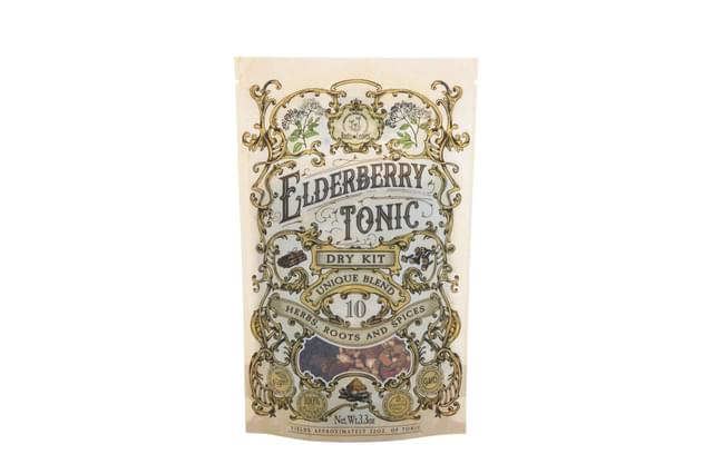 Elderberry Tonic DIY Dry Kit - Organic Dry Herbs to Brew Your Own Immune-Support Tonic ...