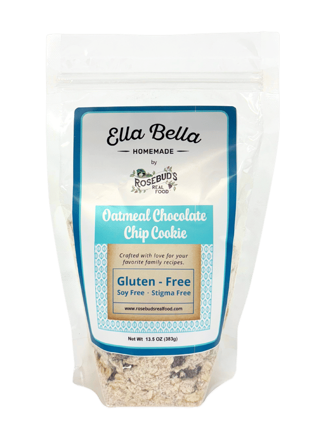Ella Bella by Rosebud’s Real Food - Oatmeal Chocolate Chip Cookie Mix ...