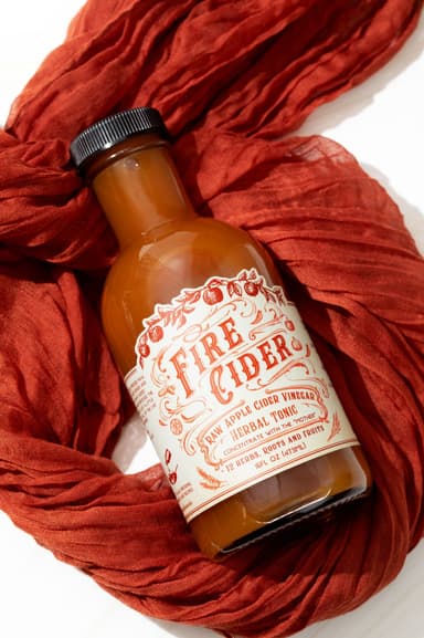 Fire Cider - Raw Apple Cider Vinegar Infused with Garlic, Ginger ...
