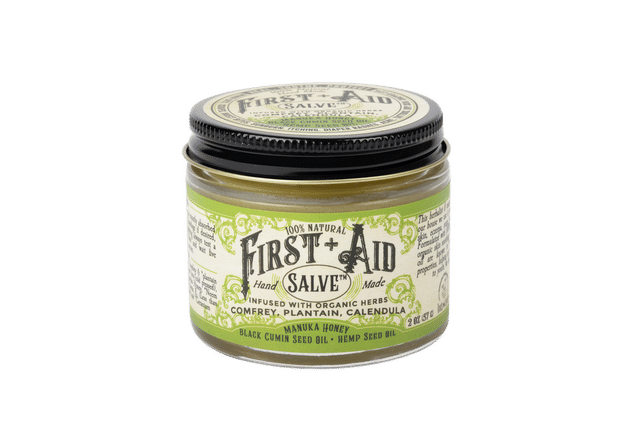 First Aid Salve - Organic Calendula & Plantain Herb Infused Oil with ...