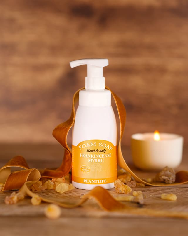 Frankincense Myrrh Foam Soap