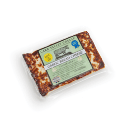 Garlic Bread Cheese – Savory Garlic-Infused “Bread” Cheese 6 oz Block)