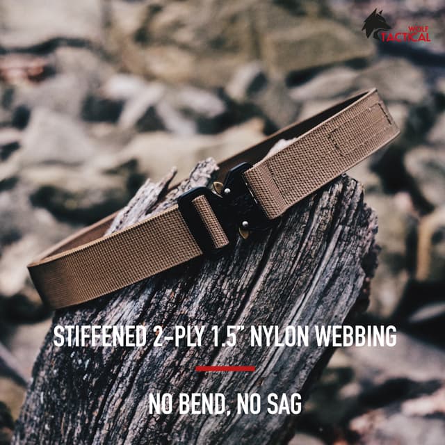 Heavy Duty Quick-Release EDC Belt