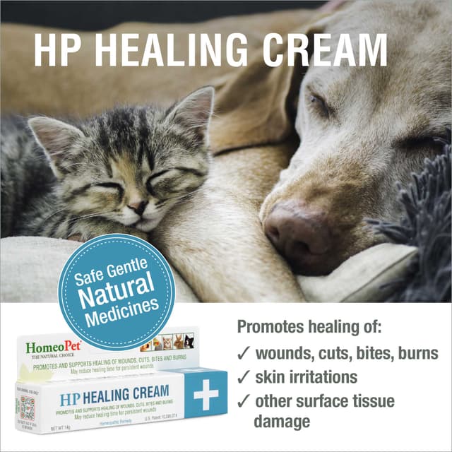 HP HEALING CREAM - Natural Support for Wound Healing in Pets - 14 g Cream