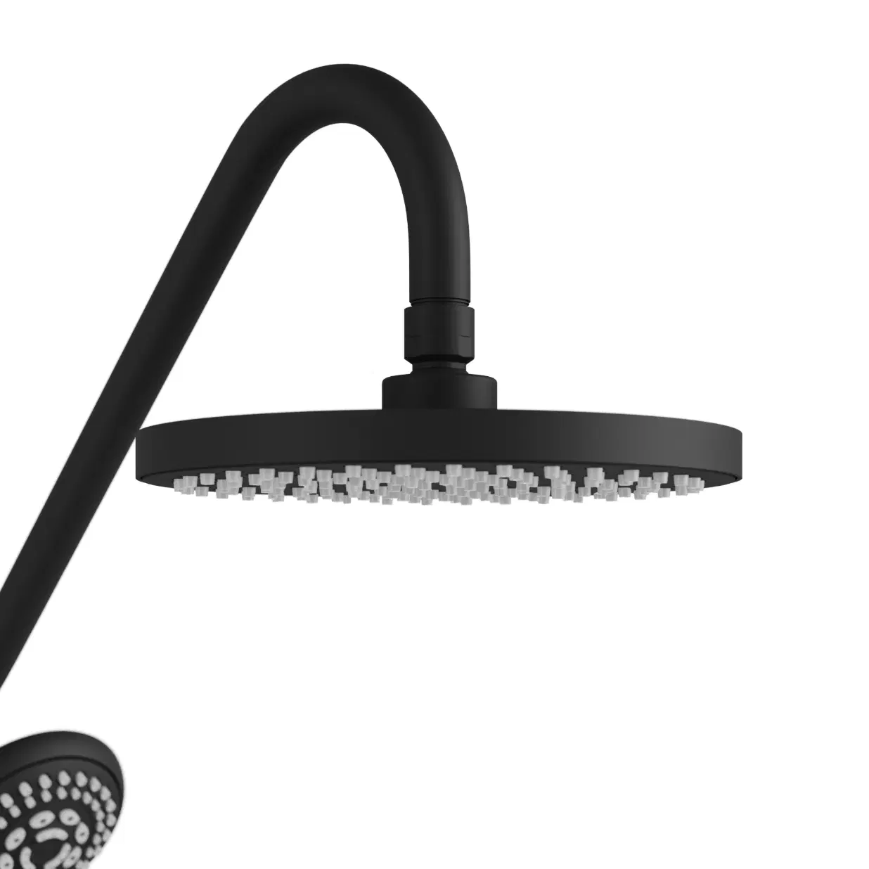 Kauai III 8-in Rain Showerhead Shower System with Slide Bar and ...