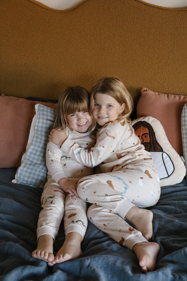 Baby Jesus Christmas Long John Pajamas — Kids’ Organic Cotton Nativity ...