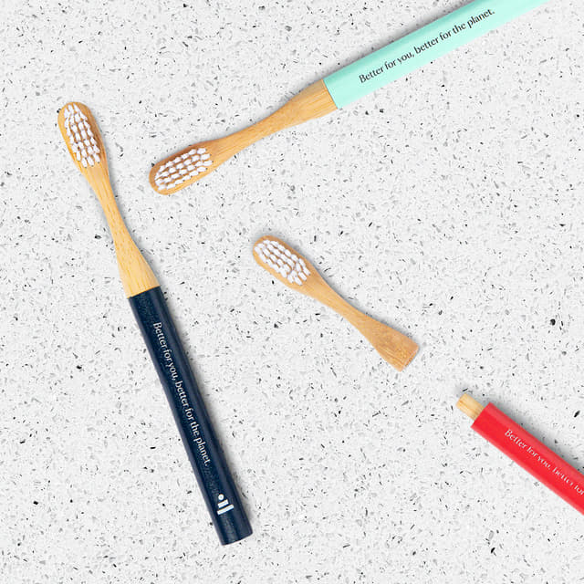Kids Toothbrush Head Refill – Extra-Soft Plant-Based Brush Head (1 ...