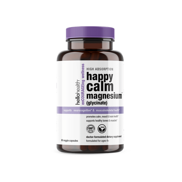 Magnesium Glycinate Capsules - Gentle, High-Bioavailability Magnesium ...