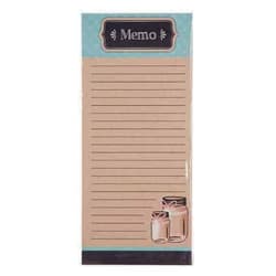 Magnetic Mason Jar Memo Pad