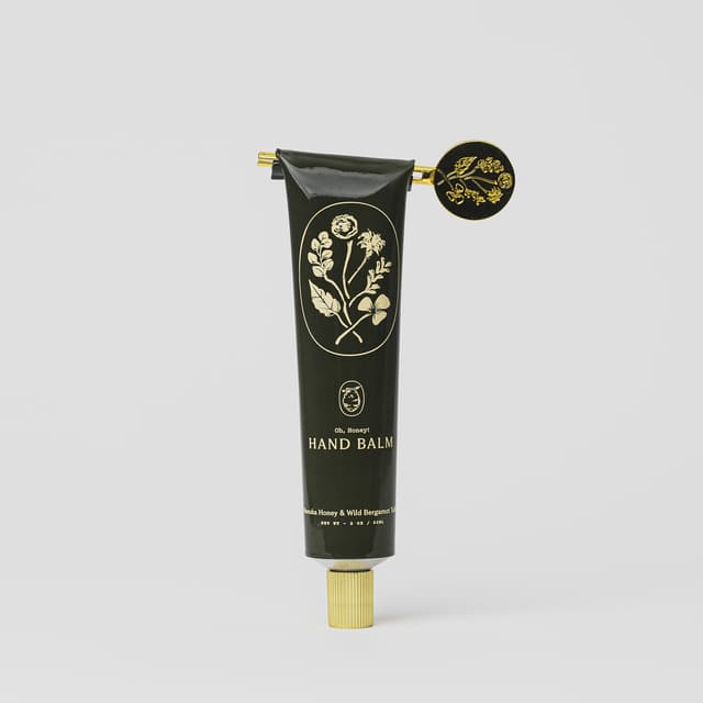 Manuka Honey & Wild Bergamot Tallow Hand Balm - Deeply Nourishing Grass ...