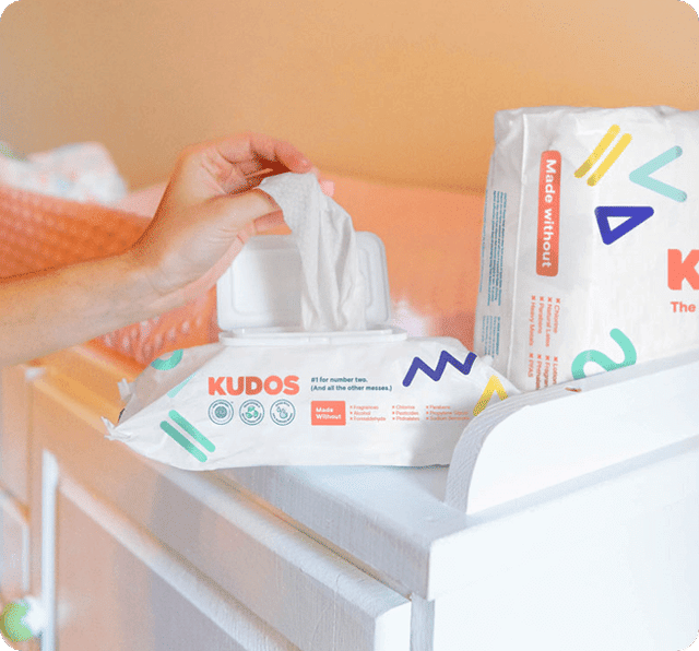 Kudos One-month Supply of Wipes - Ultra-Soft, Hypoallergenic, Fragrance ...