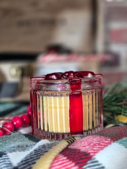 Painted Candy Canes - Natural Beeswax, Organic Coconut Oil, Festive ...
