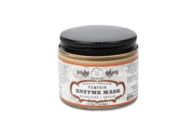 Pumpkin Enzyme Face Mask - Organic Exfoliating & Detoxifying Mask for ...