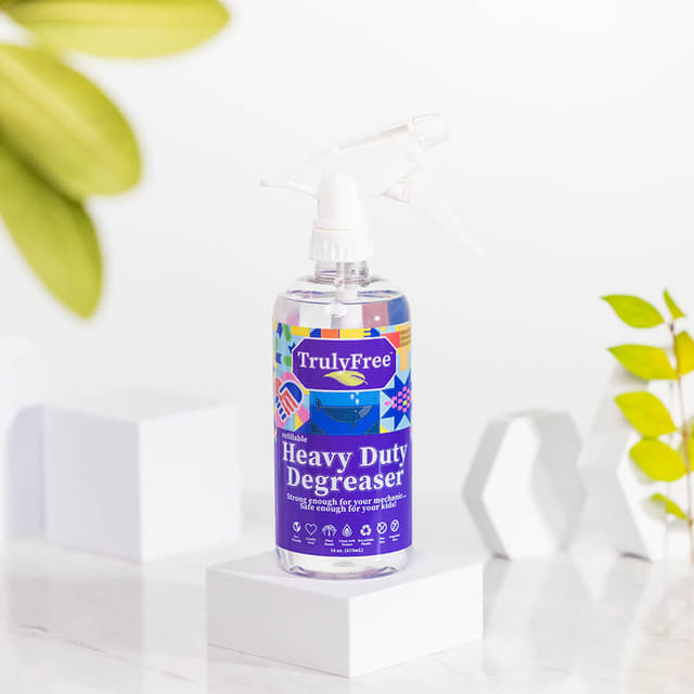 Truly Free Non-Toxic Heavy Duty Degreaser - 2 Refill + 1 Refill Bottle