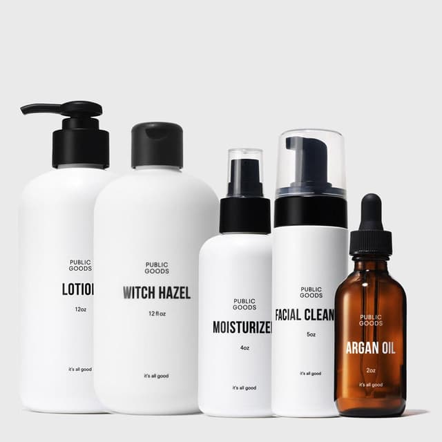 Public Good Skincare Set Clean & Nourishing Essentials for All Skin Types