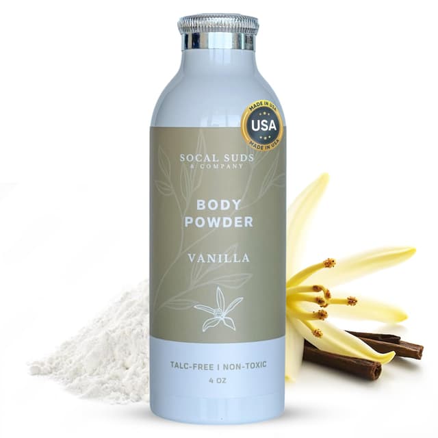 SoCal Suds & Company Natural Body Powder Talc-Free - with Arrowroot ...