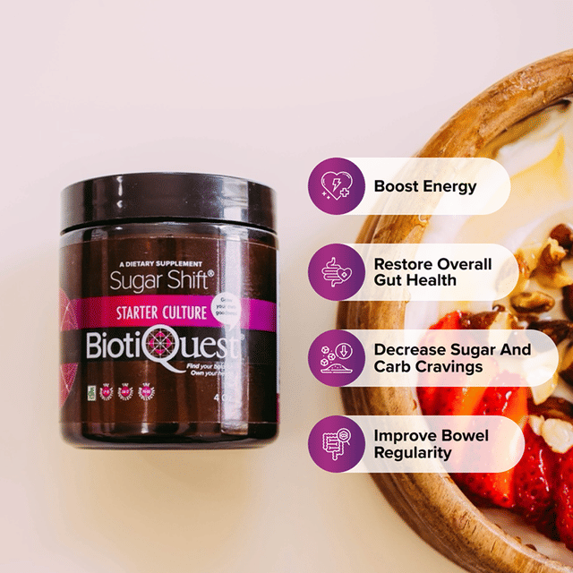 Sugar Shift® Starter Culture - Probiotic Yogurt Culture for Gut Health ...