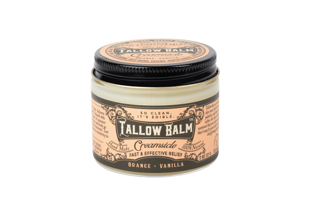 Tallow Balm- Creamsicle Scent - Creamsicle Scent, Organic Grass-Fed ...