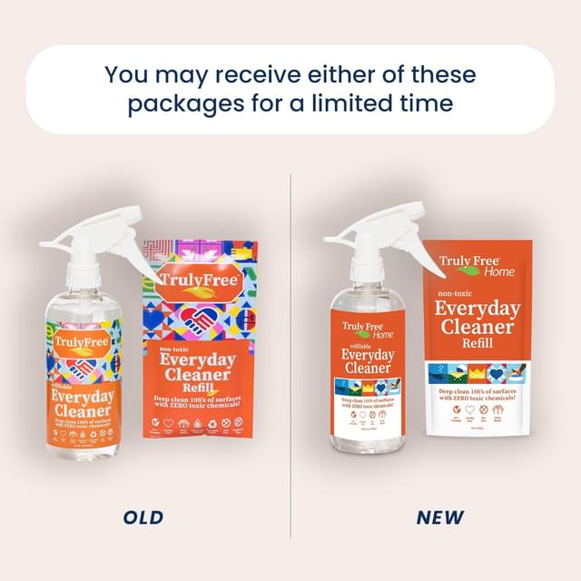 Truly Free Home Everyday Cleaner - Multipurpose Cleaner Spray, Kitchen ...