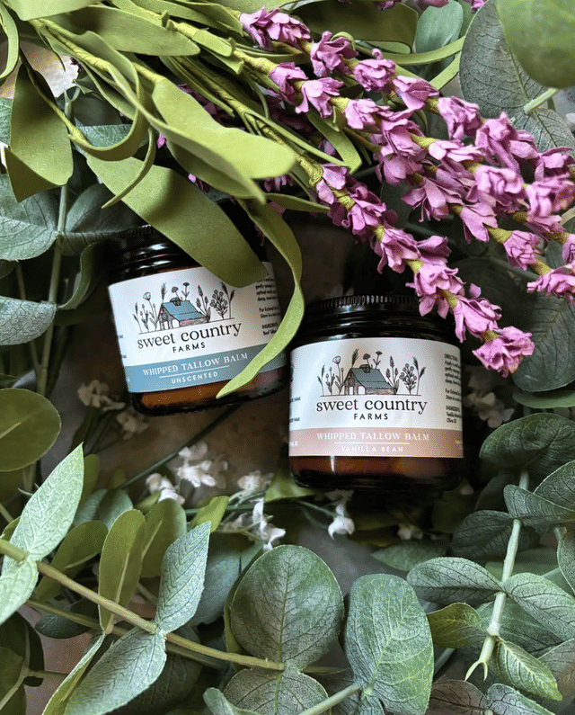 Country Sunshine Unscented Whipped Tallow Balm – Natural Moisturizer ...