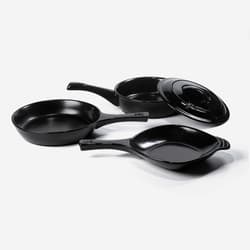 Xtrema Skillet, Fry & Saute Set - 4-Piece Pure Ceramic Cookware, Non ...