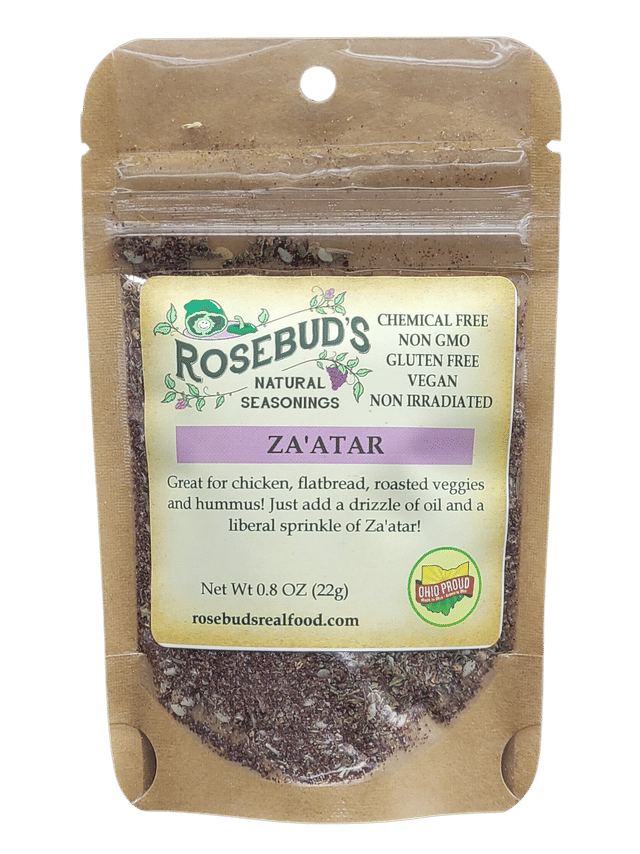 Rosebud’s Real Food ZA'ATAR Organic Wild Thyme & Sumac with Baja Gold Sea Salt