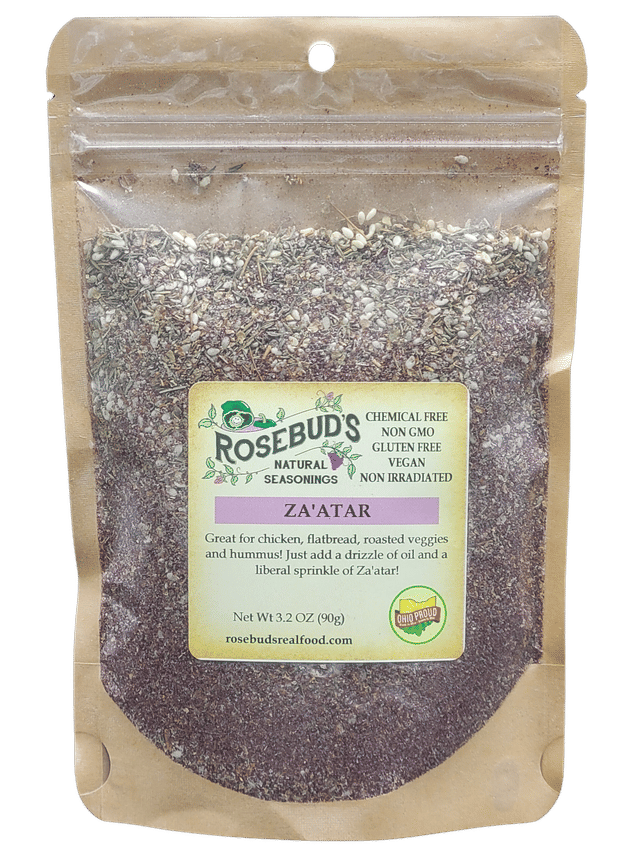Rosebud’s Real Food ZA'ATAR Organic Wild Thyme & Sumac with Baja Gold Sea Salt