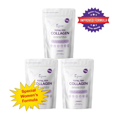 Total Fem Collagen - Science- Backed Peptides for Female Skin, Bone ...