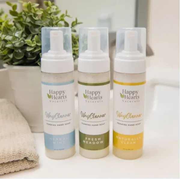 Happy Hearts Naturals - Foaming Hand Soaps - Gentle, Natural Cleansing ...