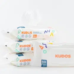 Kudos One-month Supply of Wipes - Ultra-Soft, Hypoallergenic, Fragrance ...