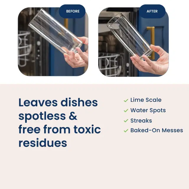 Truly Free Home's Dishwasher Booster & Rinse Aid - Refillable Bottle ...