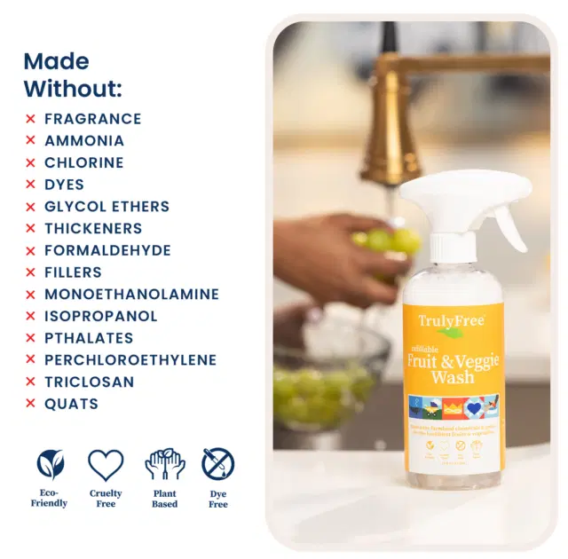 Truly Free Home's Fruit & Veggie Wash - 3 Refills Only