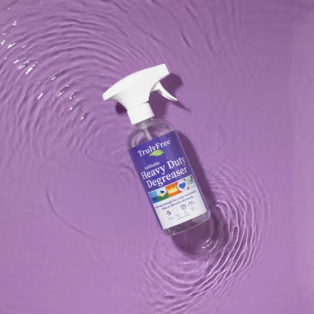 Truly Free Non-Toxic Heavy Duty Degreaser - 2 Refill + 1 Refill Bottle