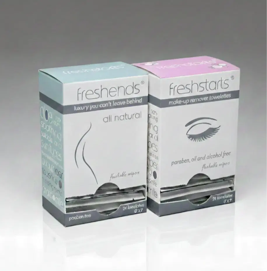 Cheek to Cheek Flushable Wipe + Makeup Remover Duo - All-in-One Clean ...