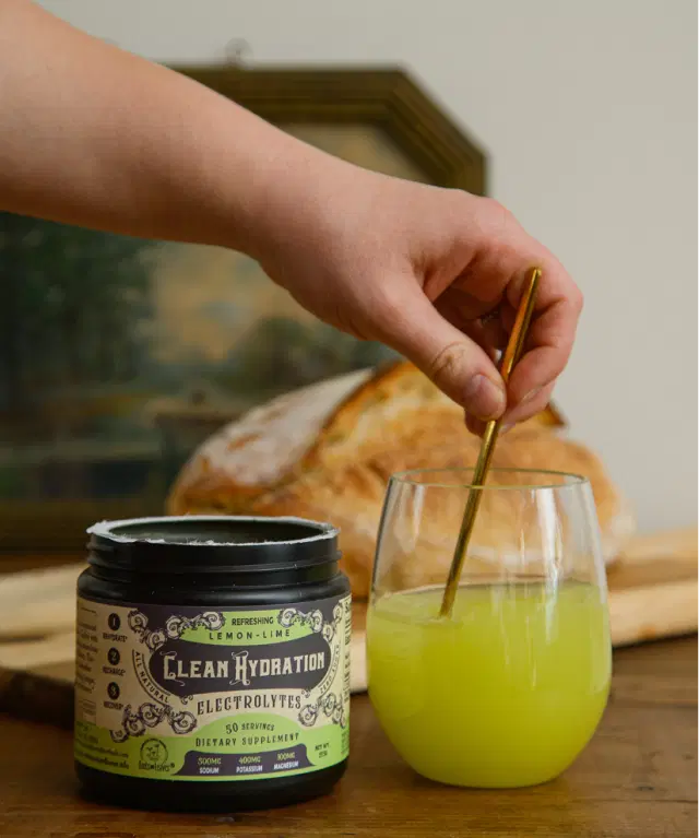 Clean Hydration - Lemon Lime - Electrolytes - Lemon Lime Electrolyte ...